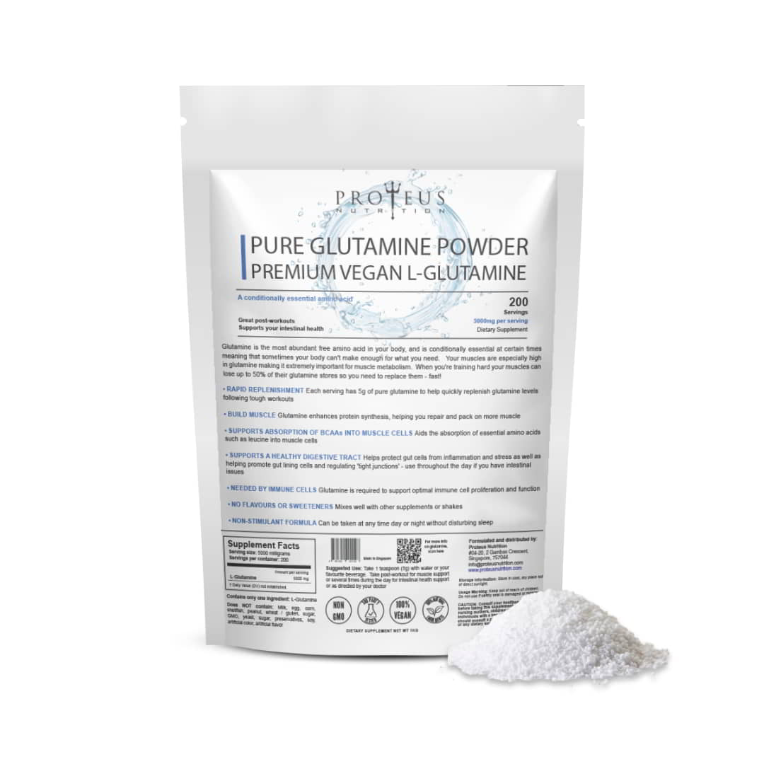 Pure Glutamine Powder 1000g – Proteus Nutrition