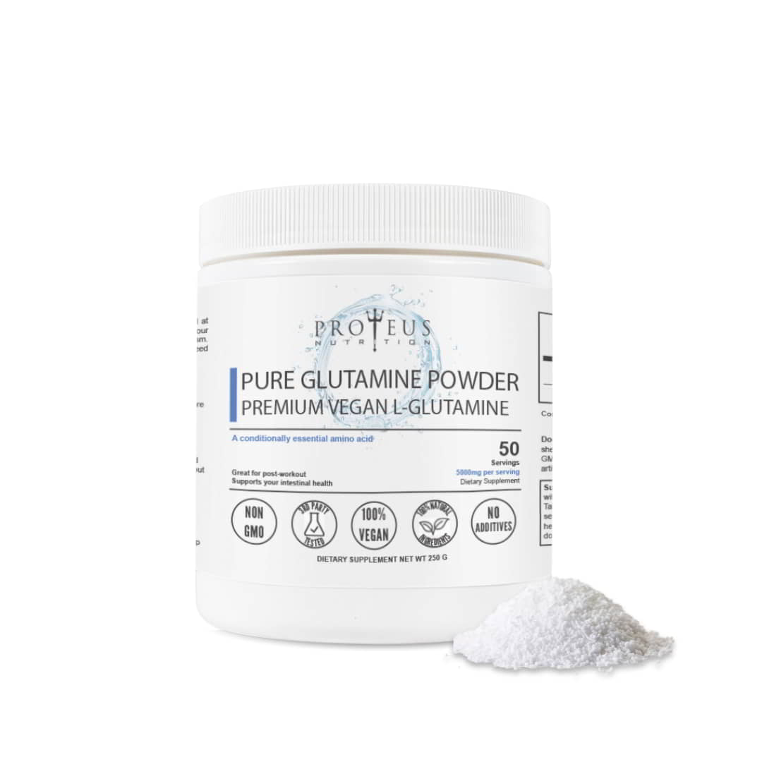 Pure Glutamine Powder 250g – Proteus Nutrition