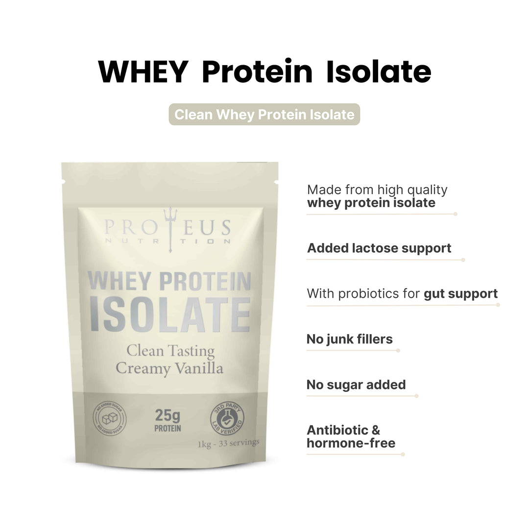 WHEY Protein Isolate - Creamy Vanilla