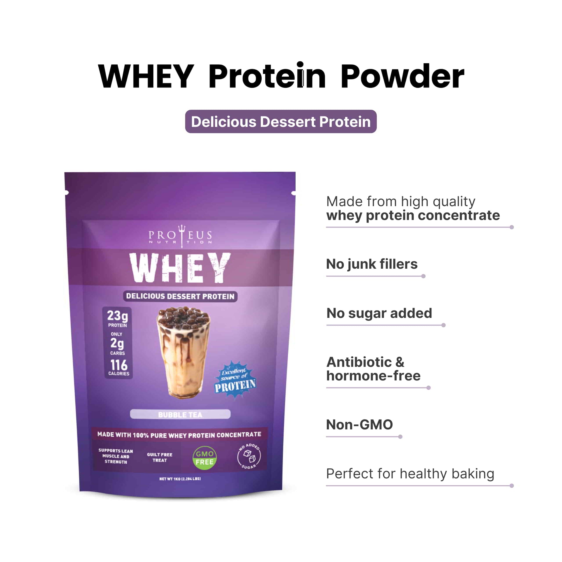 The best tasting protein - better than dessert! Bubble Tea protein ...