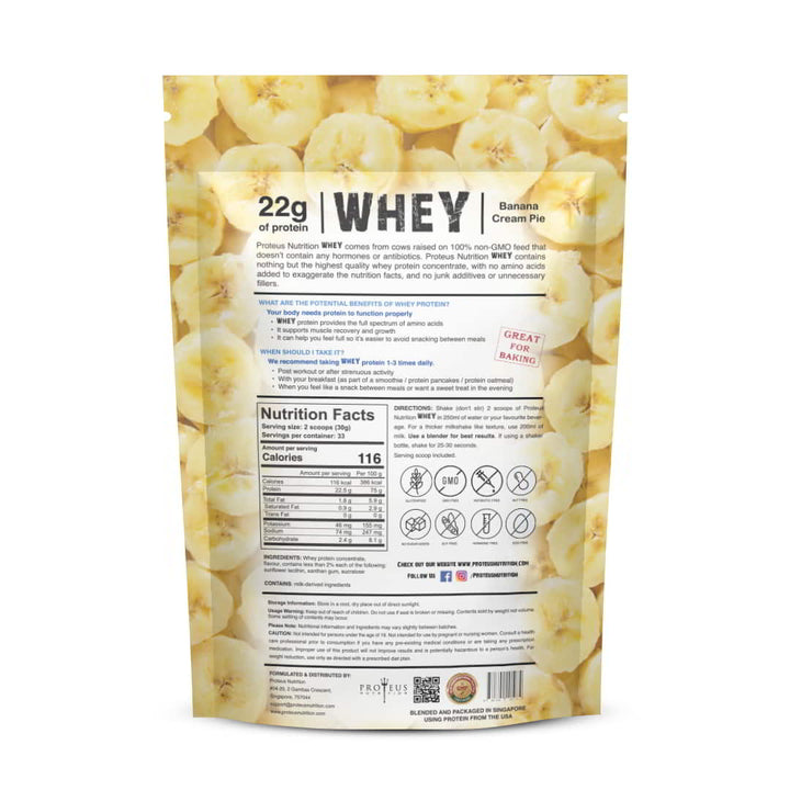 Asia's #1 Whey Protein - Proteus Nutrition