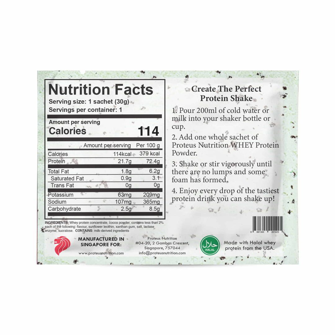 WHEY Protein Sample Pack - 7 Flavours