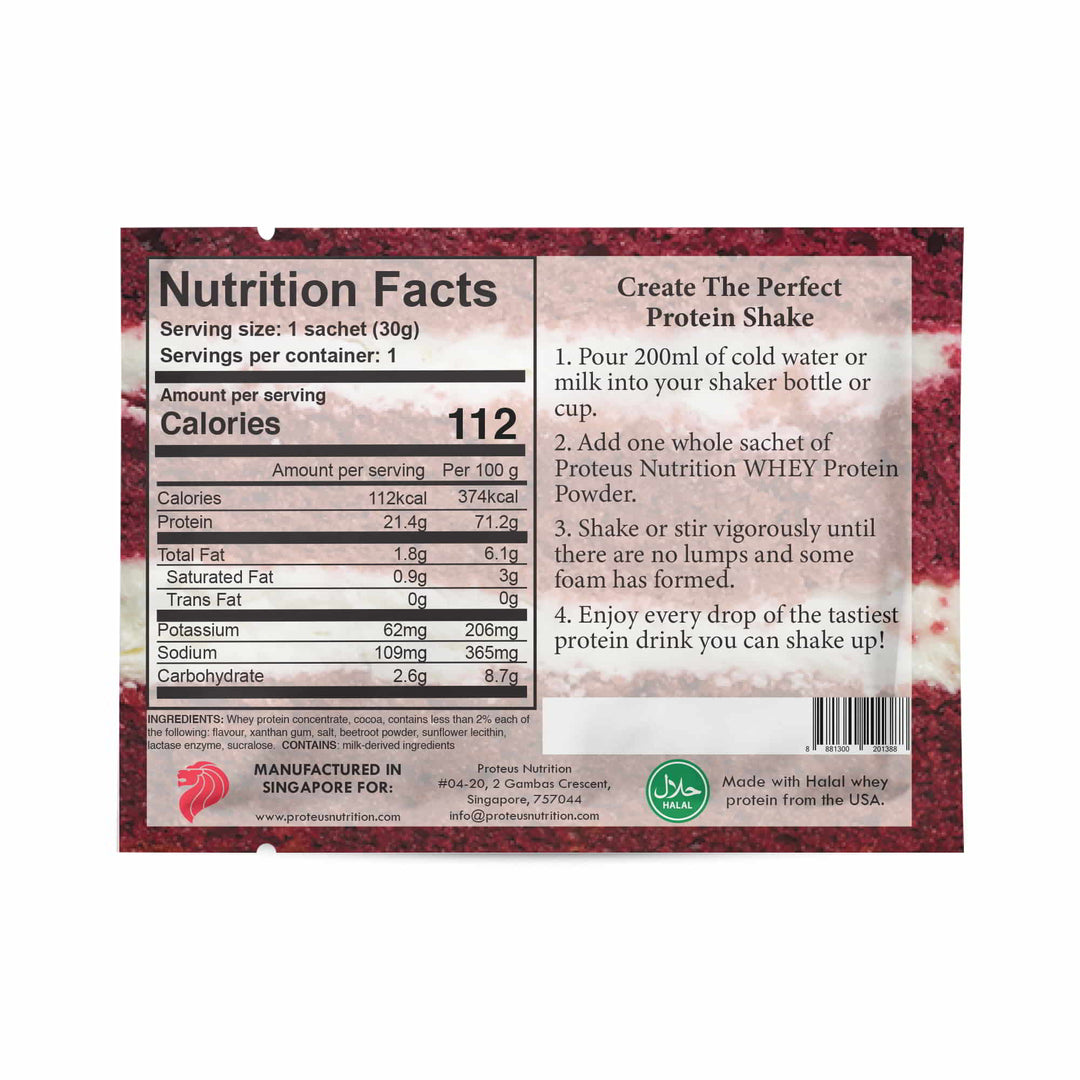 WHEY Protein Sample Pack - 7 Flavours